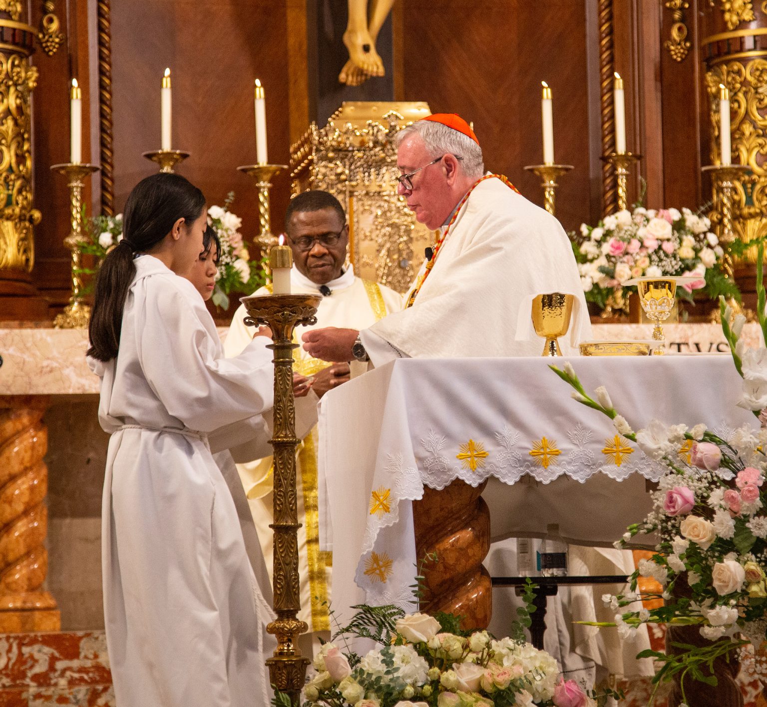 His Eminence Cardinal Jean-Claude Hollerich and Fr. Vincent De Smet ...