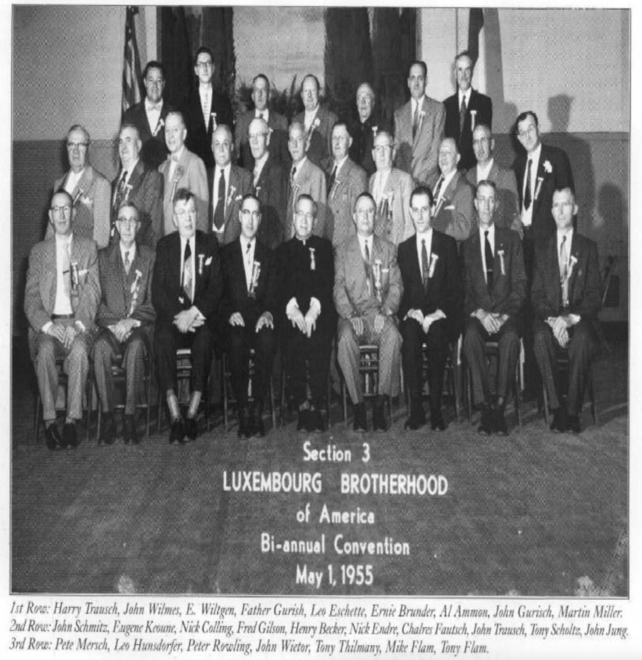 SECTION 3 HISTORY (1887-2013) – Luxembourg Brotherhood of America